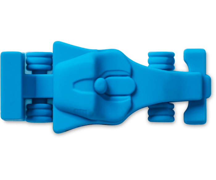 3D Blue Race Car – Crocs Malaysia